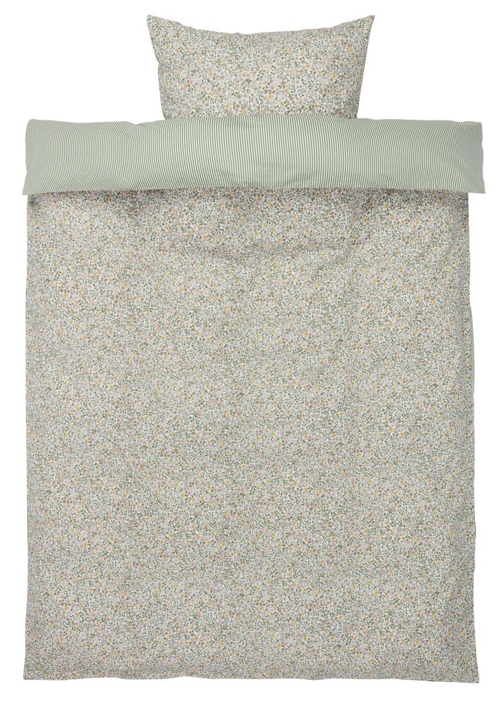 Спално бельо JOSEFINE 140x200 зелено | JYSK