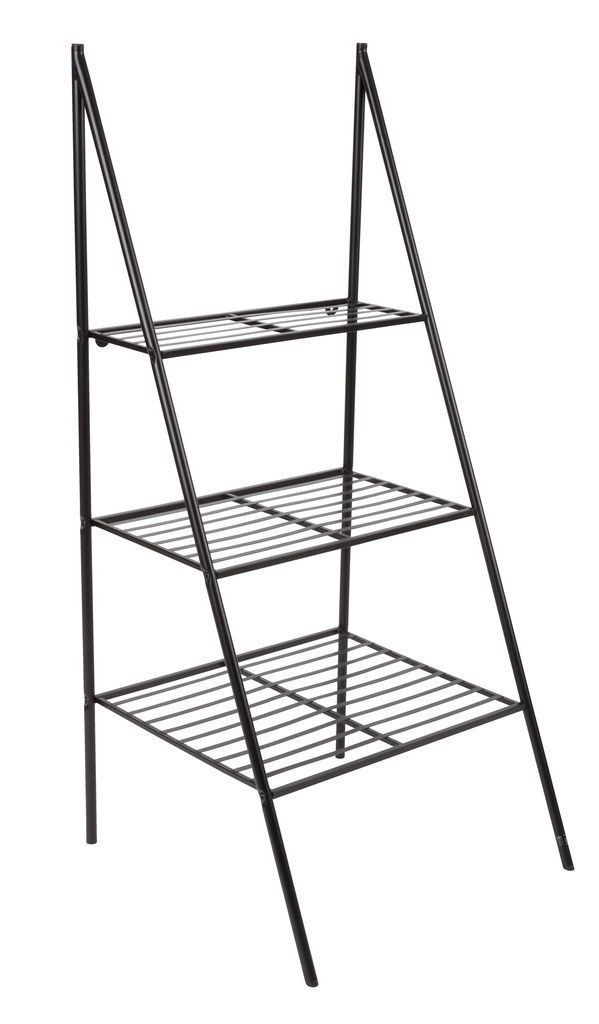 Estante LUSERNBIE L50xC49xA110 preto | JYSK