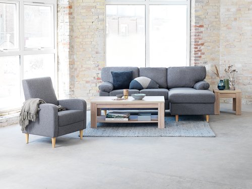 Sohva GEDVED divaani harmaa | JYSK