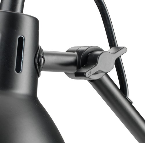 Tafellamp PATRIK Ø14xH45cm zwart | JYSK