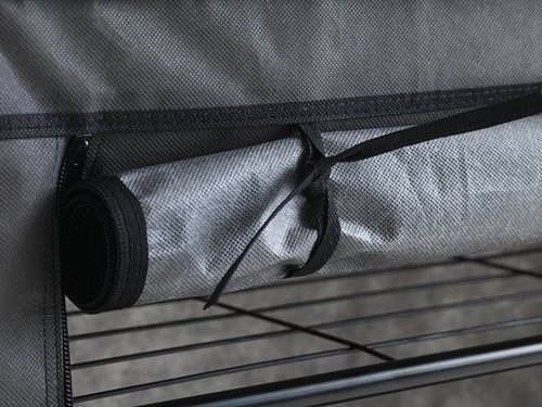 Botník DAMHUS 4 police tmavě šedá | JYSK