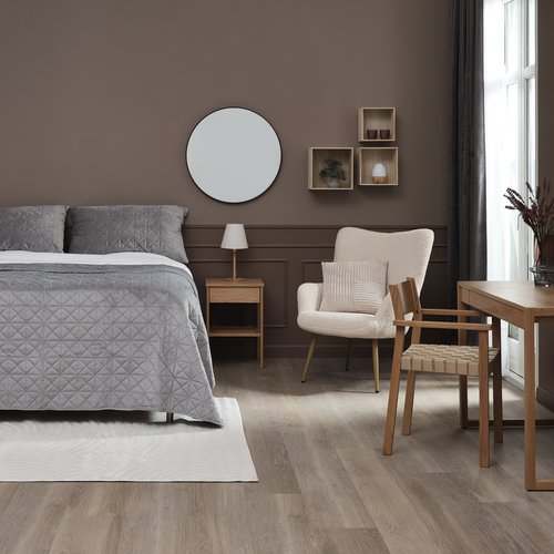 Mirror MARSTAL D50 black | JYSK