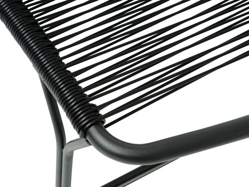 Tumbona UBBERUP A60xL183 negro | JYSK