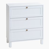 Chest of Drawers | White and Oak drawers | JYSK