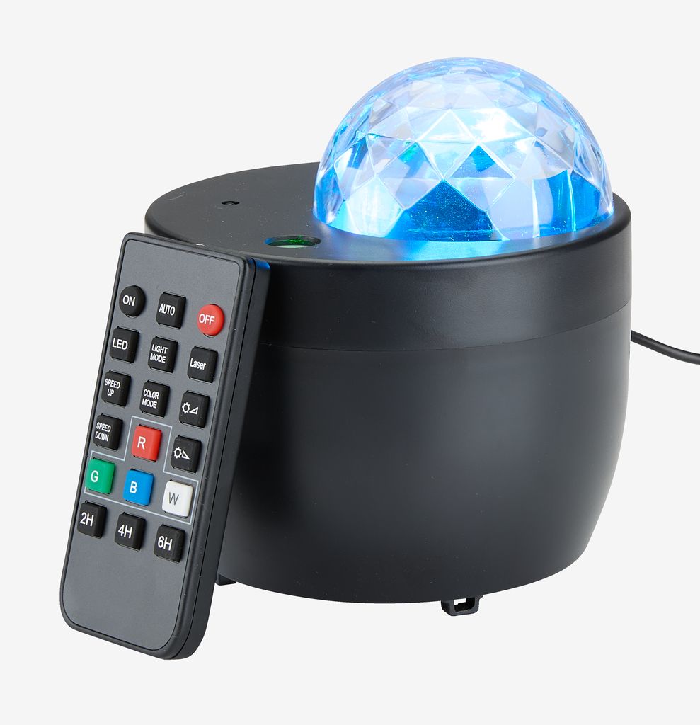 Galaxy projector KARLO with multicolour LED | JYSK