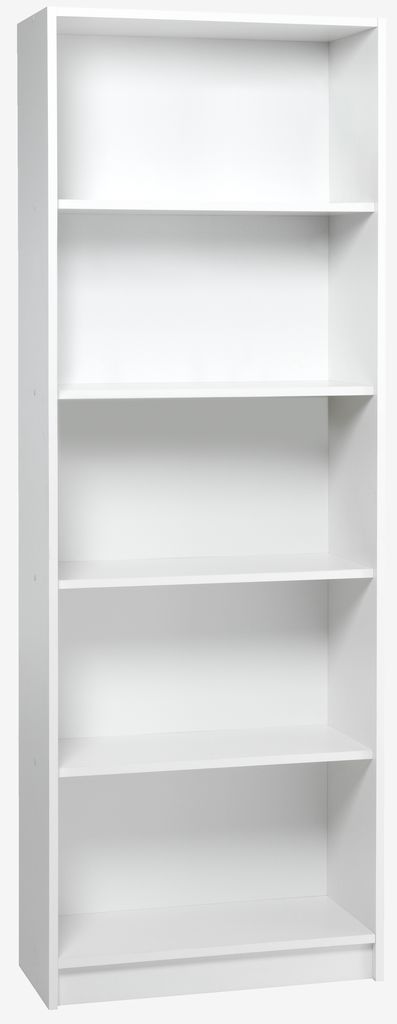 Bookcase HORSENS 5 shelves white | JYSK