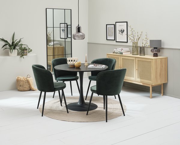 Mirror STUDSTRUP 80x180 black | JYSK