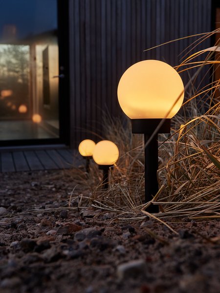 Solar lamp SOL D15xH44cm white | JYSK