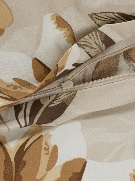 Parure de lit KERSTIN 160x210 brun | JYSK