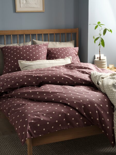 Parure de lit DAGMAR 160x210 violet | JYSK